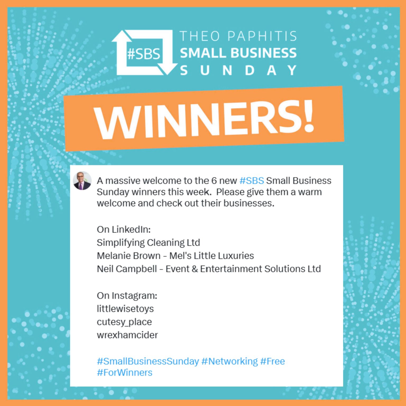 From a Baby’s Story to #SBS Small Business Sunday Recognition – Mel's ...